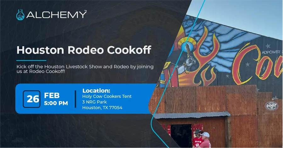 Alchemy’s Houston Rodeo Cookoff Event | Alchemy Tech Group