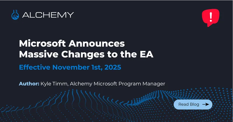 Microsoft Announces Massive Changes to the EA - Effective November 1 ...